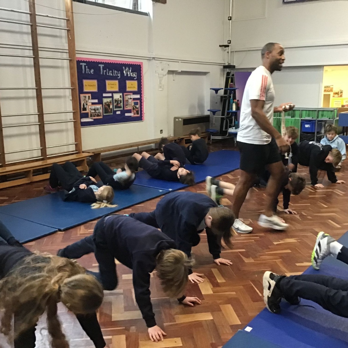 Trinity COFE Primary School - Gold Medallist Visit